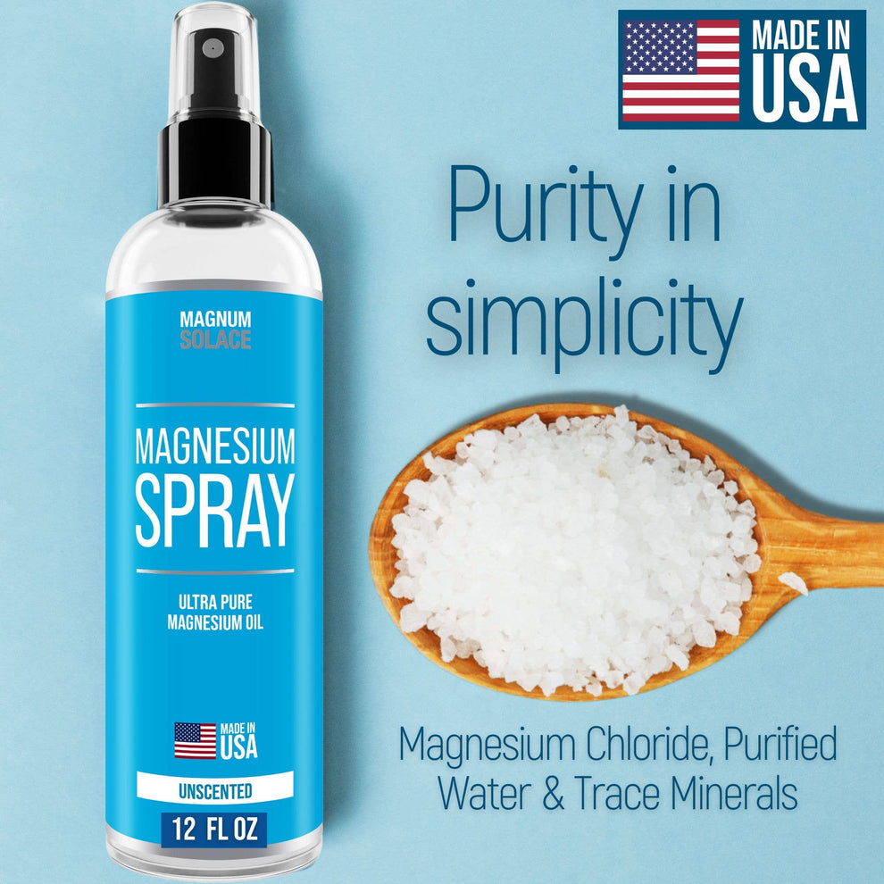 Magnesium Oil Spray for Restless Legs, Sleep, Muscle Relief – Britt’s ...